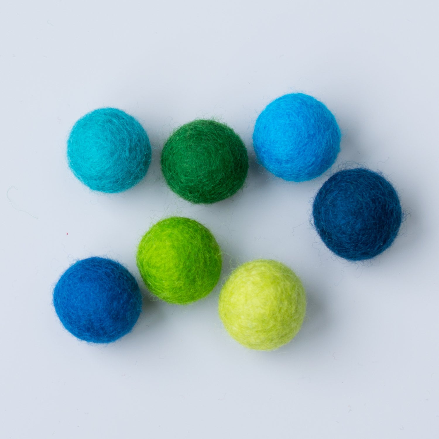Felt Fidget Marbles Set. Natural Wool Sensory Fidget Toy. - Etsy