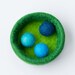 Felt Desk Tidy and Fidget Marble Gift Set Office Stationary - Etsy