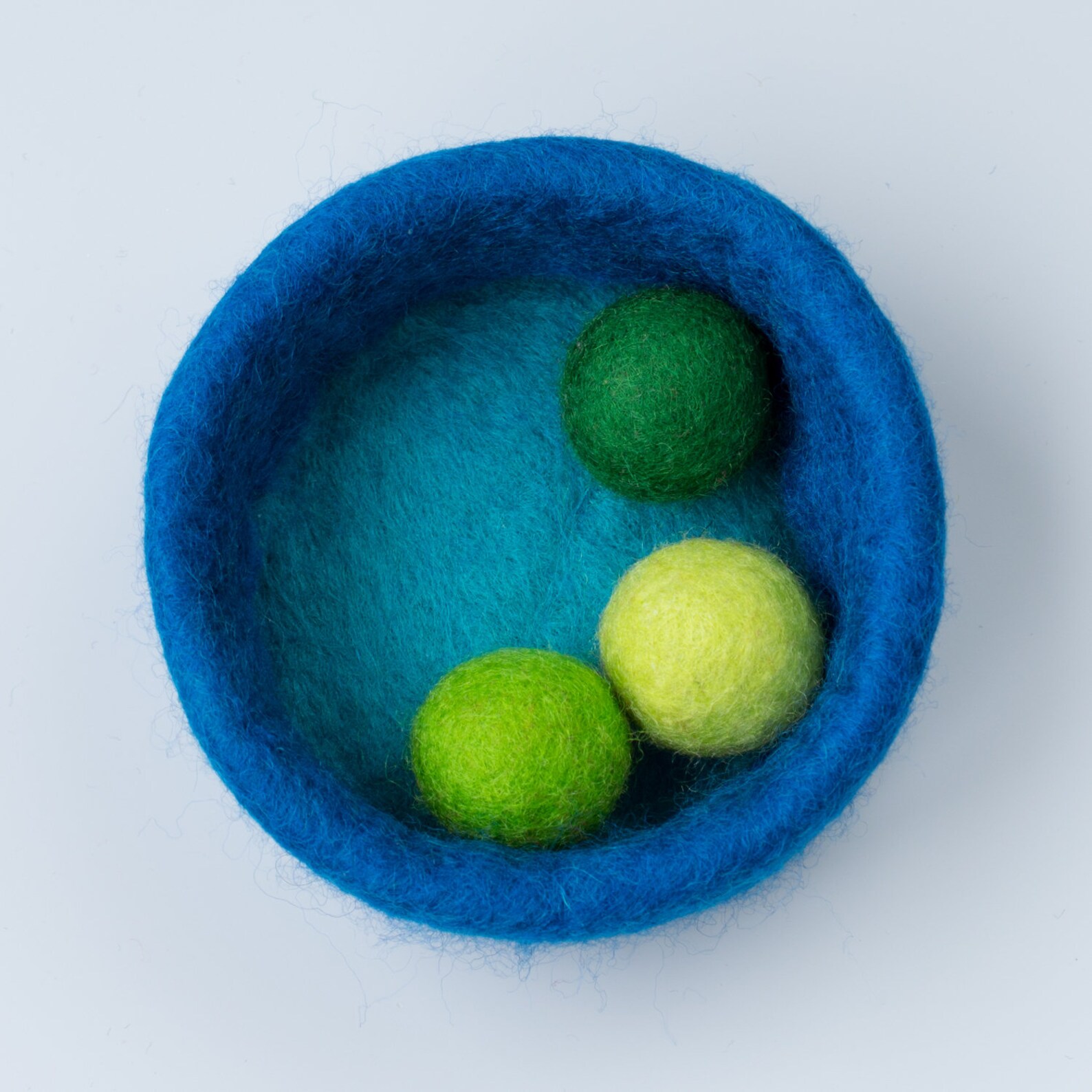 Felt Desk Tidy and Fidget Marble Gift Set - Etsy