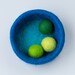 Felt Desk Tidy and Fidget Marble Gift Set - Etsy