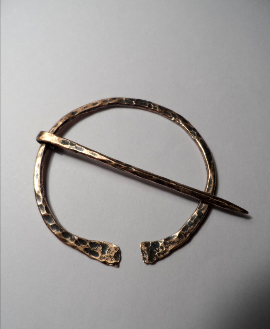 Viking Fibula Cloak / Scarf / Kilt Pin - Forged Bronze - Exact Replica ...