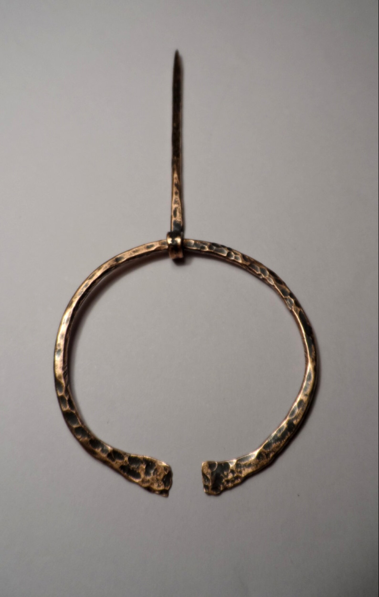 Viking Fibula Cloak / Scarf / Kilt Pin - Forged Bronze - Exact Replica ...
