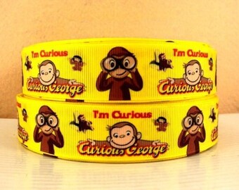 Monkey ribbon | Etsy