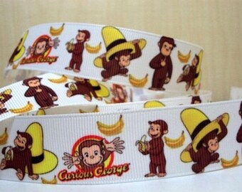 Monkey ribbon | Etsy