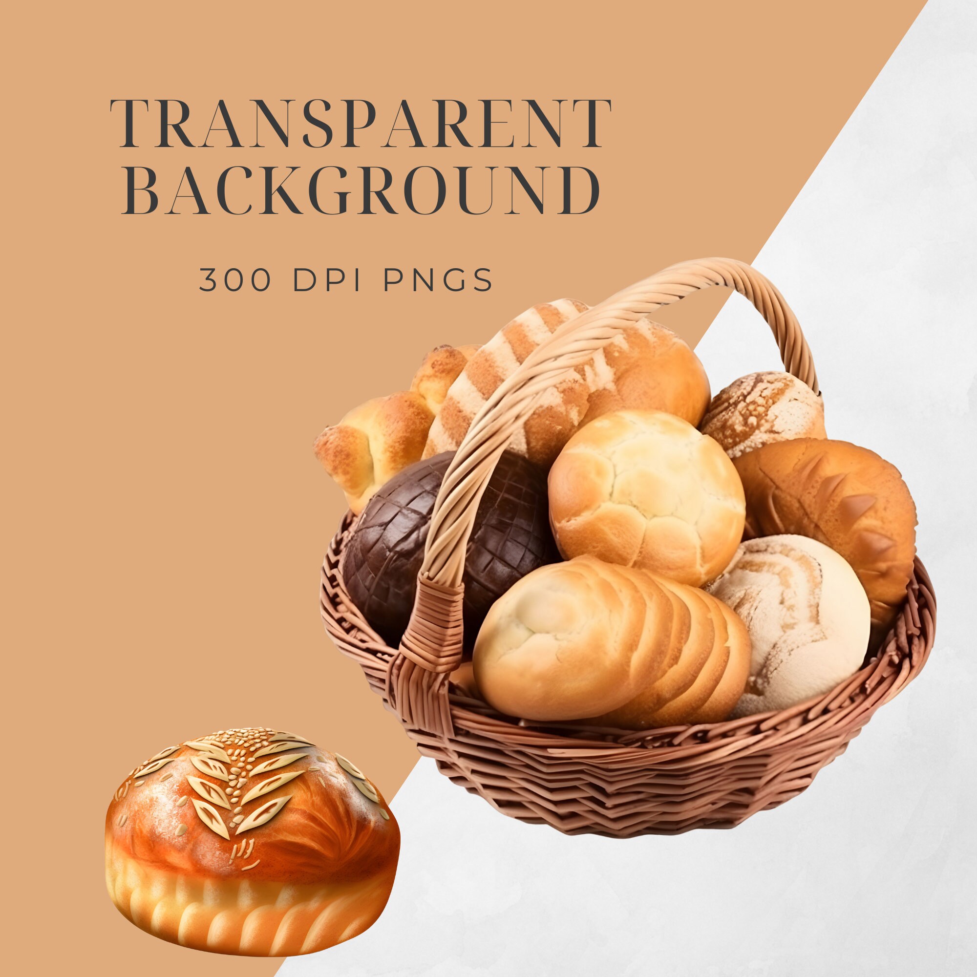 Concha Png | Pan Dulce Clipart | Sweet Bread Png | Digital Download ...