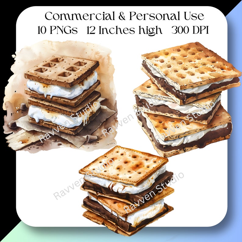 Camp Treat S'mores Clipart, Toasted Marshmallow Png, Smores Clip Art ...