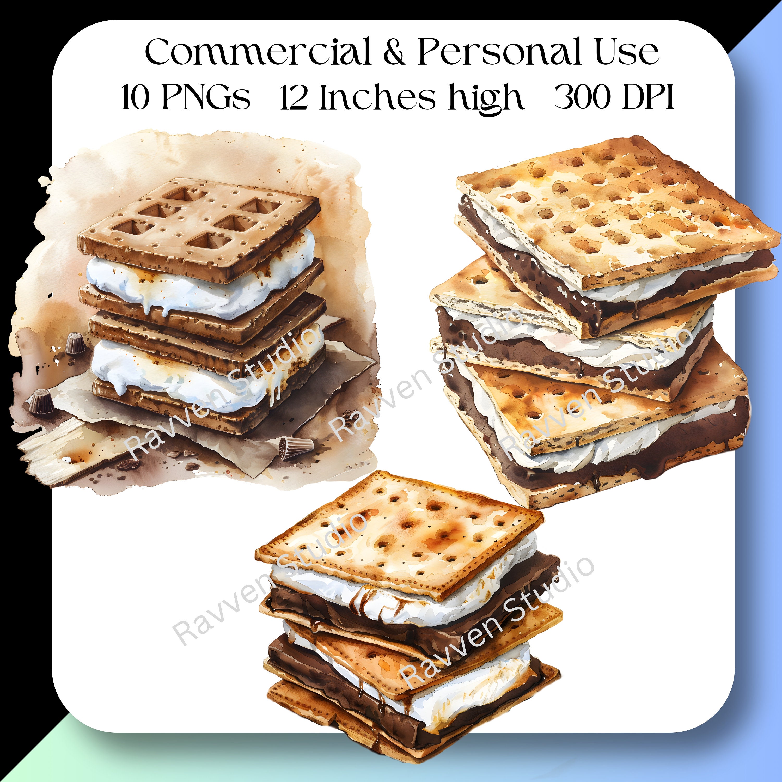 Camp Treat S'mores Clipart, Toasted Marshmallow Png, Smores Clip Art ...