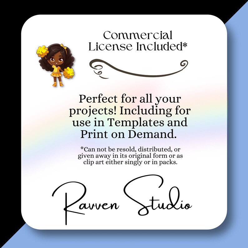 Chibi CHEERLEADER Clipart Set E PNG, Girl Cheer, Crafting Digital ...