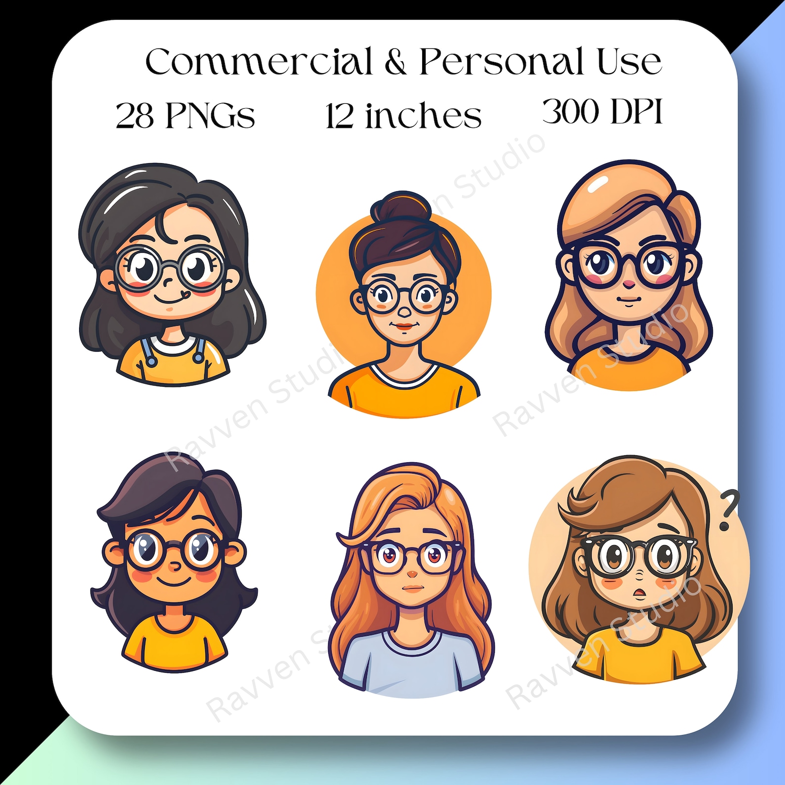 Facial Expression Girl Emotion Clipart, Educational, Homeschool School ...