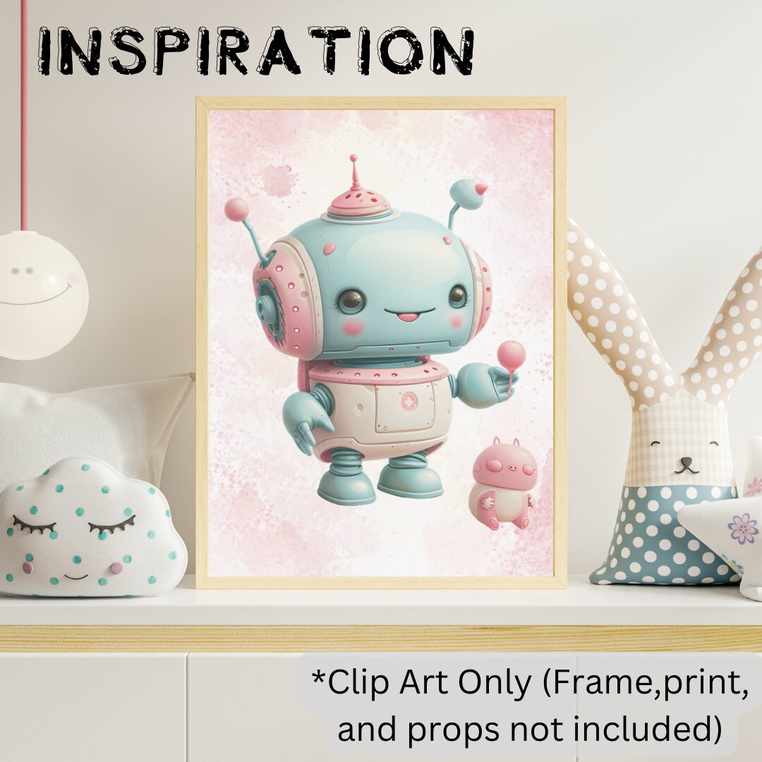 Cute Baby Robots Clipart Collection | Robots Prints | Robot Clip Art ...