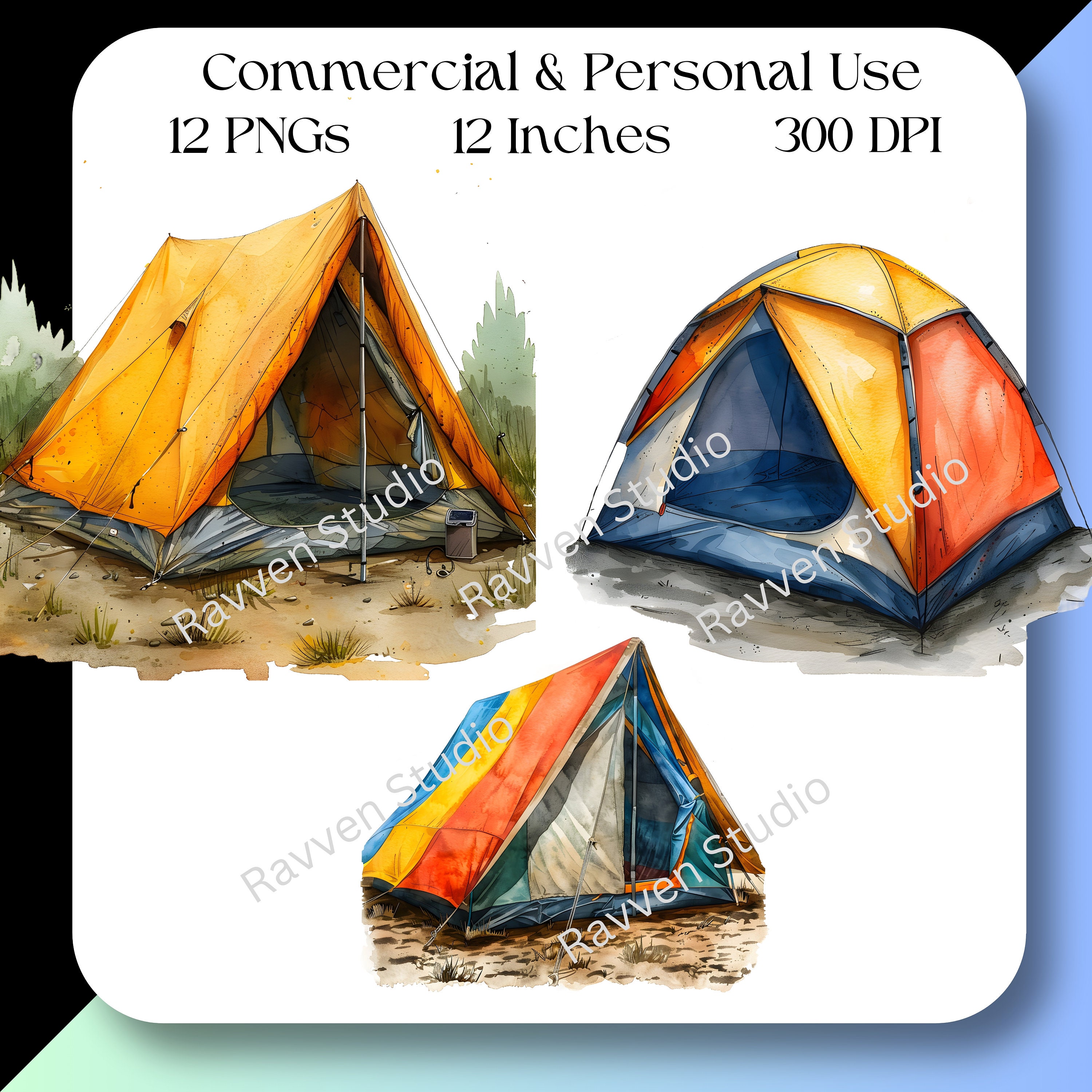 Tent Camping Clipart, Outdoor Adventure Png, Campground Clip Art ...