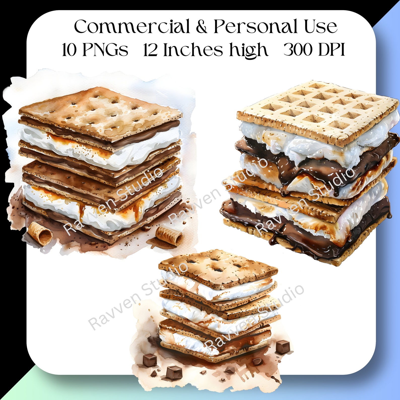Camp Treat S'mores Clipart, Toasted Marshmallow Png, Smores Clip Art ...