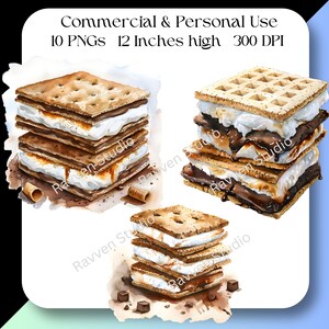 Camp Treat S'mores Clipart, Toasted Marshmallow Png, Smores Clip Art ...