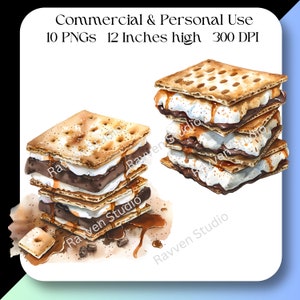 Camp Treat S'mores Clipart, Toasted Marshmallow Png, Smores Clip Art ...
