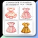 Baby Girl Clothes Clipart, Paper Doll Dress Clip Art Pink Bows Baby ...