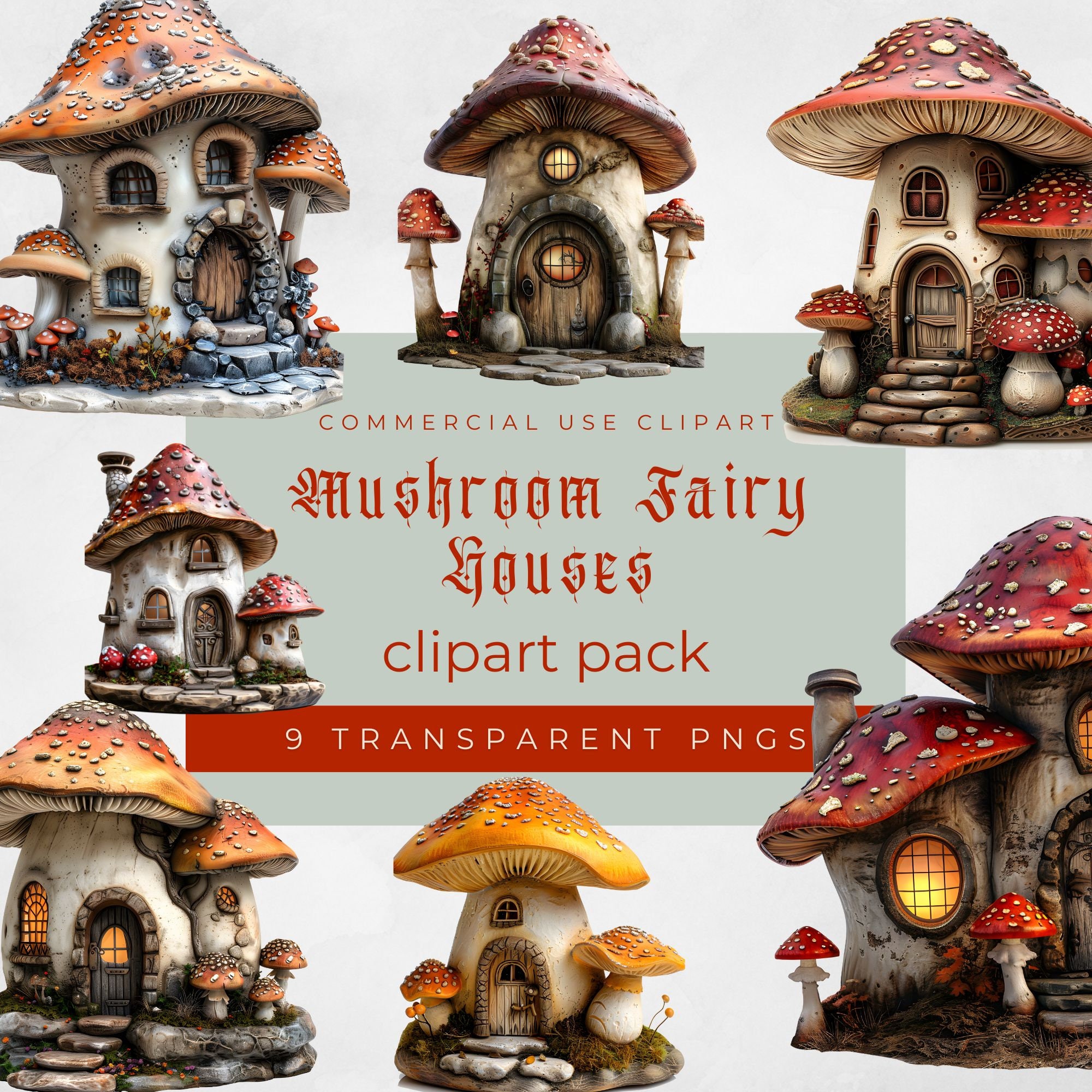 Mushroom Fairy House Clipart Fairy House Clipart Transparent Clipart ...