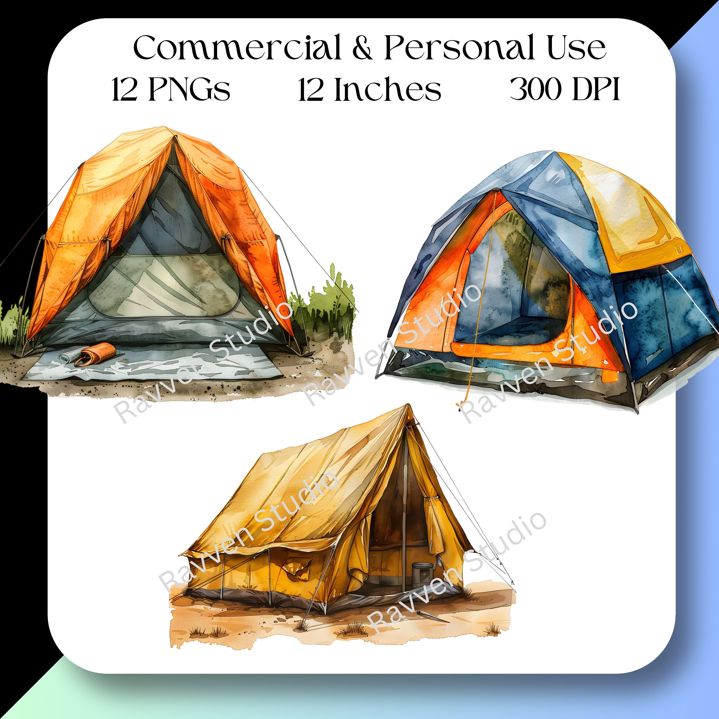 Tent Camping Clipart, Outdoor Adventure Png, Campground Clip Art ...