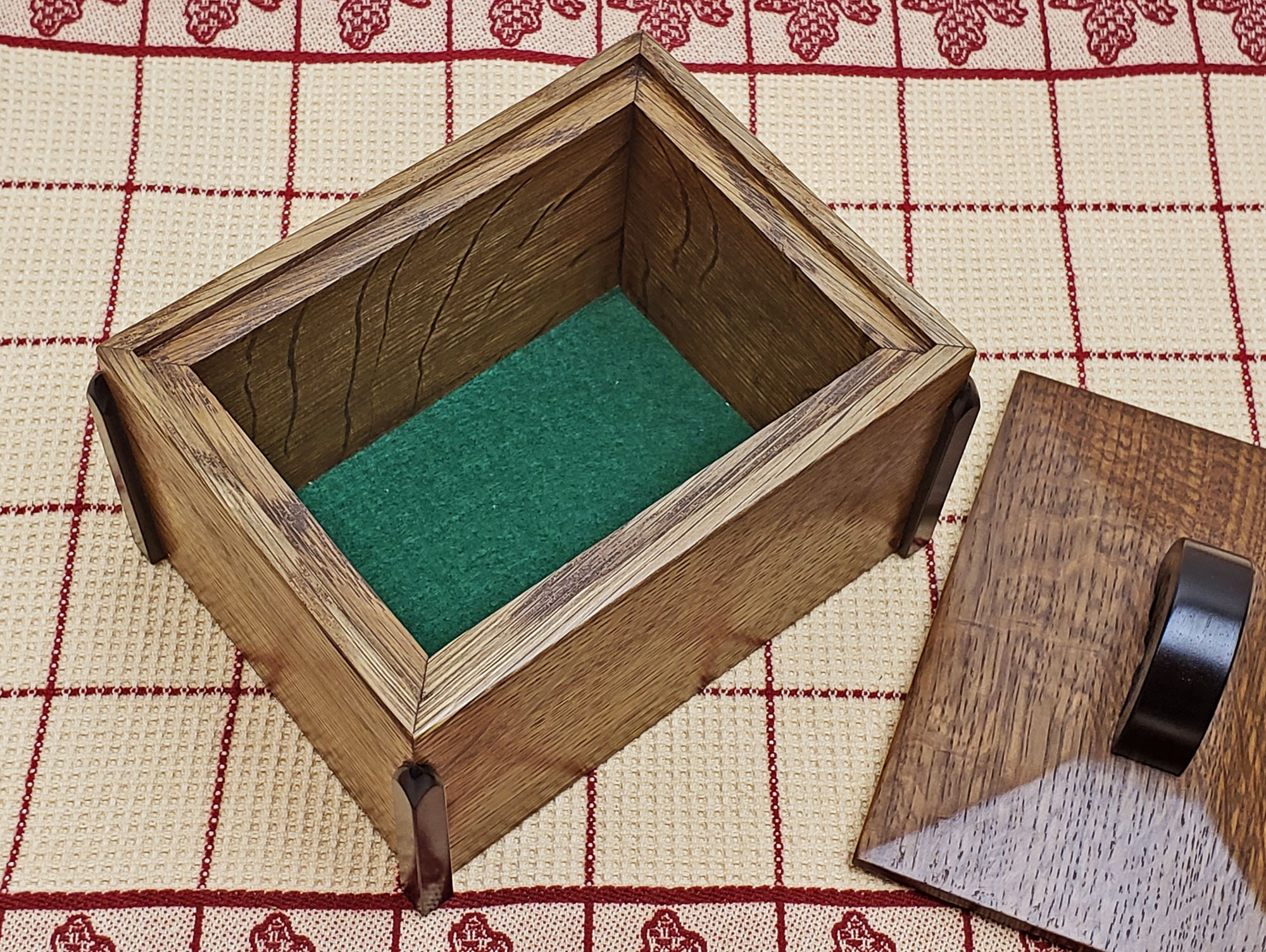 Quarter Sawn Fumed White Oak and Ebony Desk Box E151 - Etsy