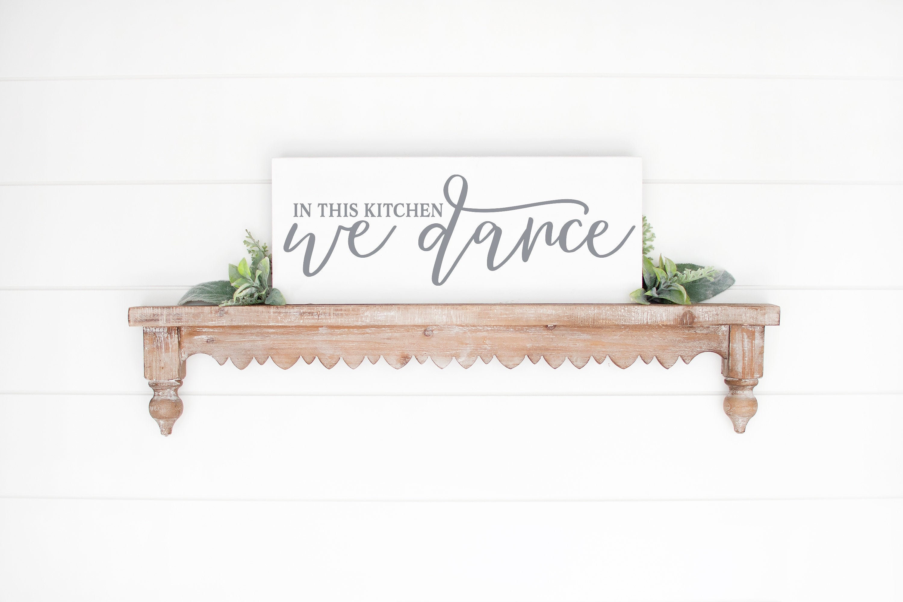 In This Kitchen We Dance Signs Kitchen Sign Farmhouse Decor | Etsy