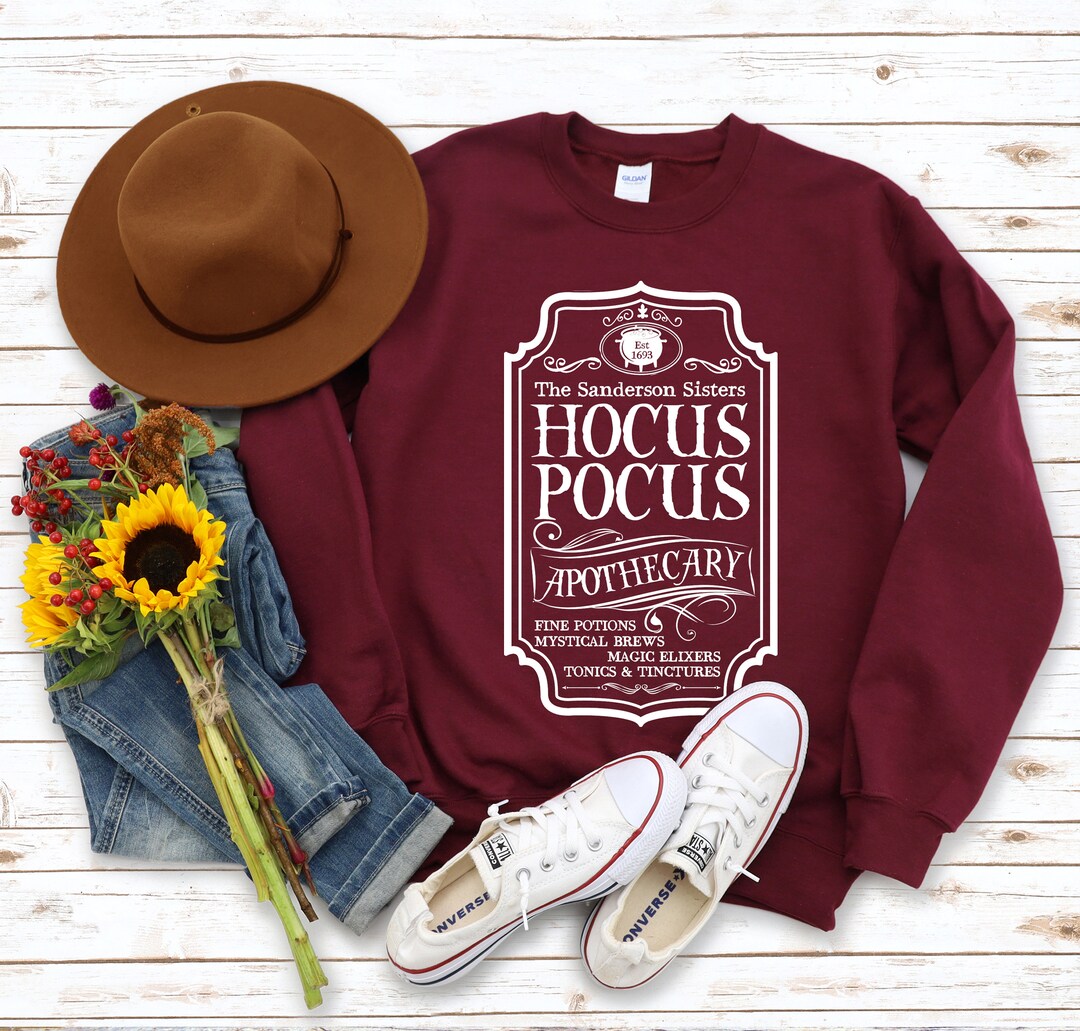 Sanderson Sister Sweatshirt| Hocus Pocus Sweatshirt| Halloween Shirt ...