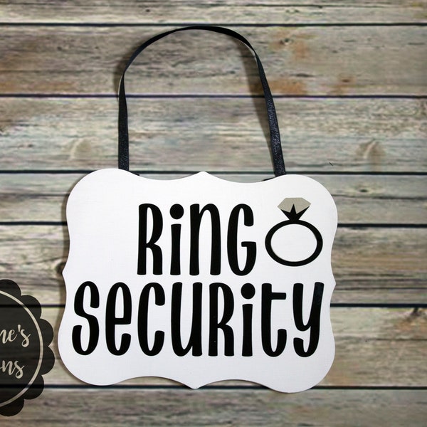 Ring Security Sign - Etsy