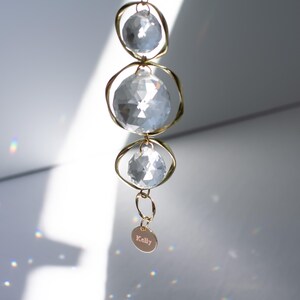 Custom Memorial Sun Catcher & Rainbow Maker | Sympathy Gift | in Memory ...