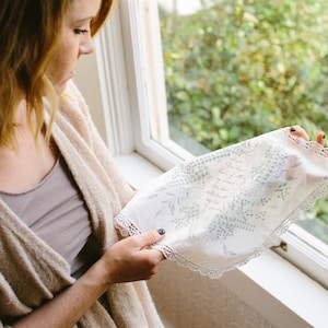 Collecting Your Tears Handkerchief | Sympathy Gift | Memorial Gift | in ...