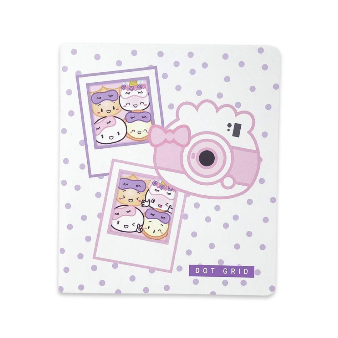 N097 Pajama Party Dot Grid Notebook A5W planner, Journal, Traveler's ...