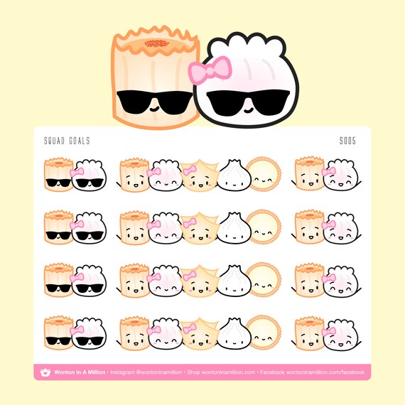 Embellishments Scrapbooking S-S005 Wonton In A Million, Planner ...