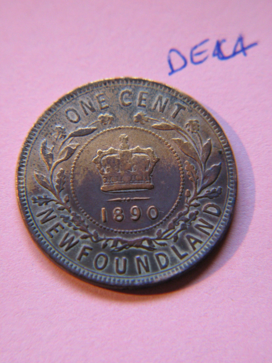 Newfoundland 1890, Canadian Large Cent Coin , Queen Victoria - Etsy