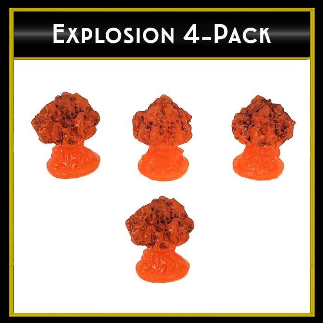 Explosion (set of 4) - Etsy