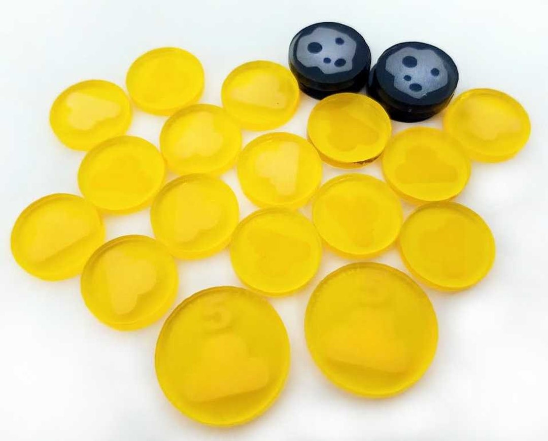 Acrylic Resource Tokens Compatible With Terraforming Mars™ Venus ...