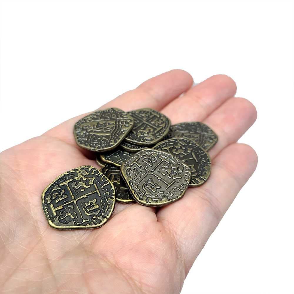 Common Metal Coins Antique Bronze set of 10 - Etsy