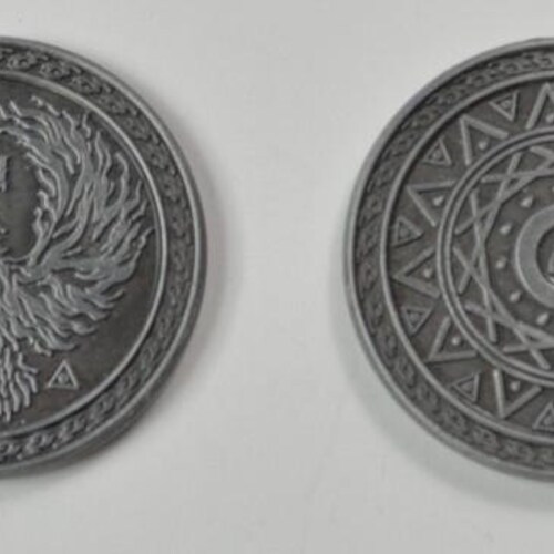 Magic Silver Coin set of 10 - Etsy