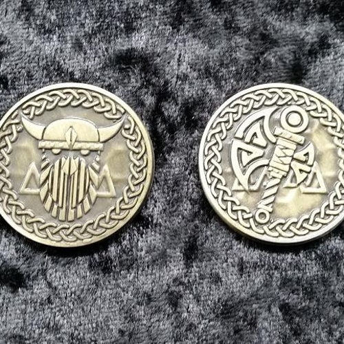 Dwarven Gold Coins set of 10 - Etsy