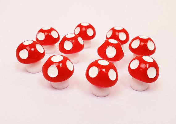 Mushroom Tokens set of 10 | Etsy