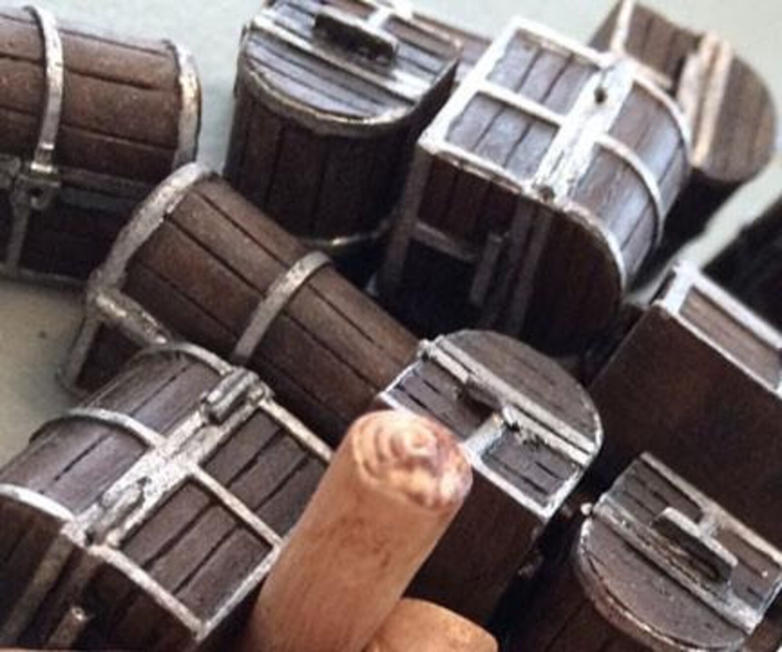 Treasure Chest Tokens (set of 10) - Etsy