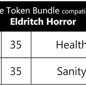 Eldritch Horror™ Compatible Deluxe Token Bundle (set of 70) - Etsy