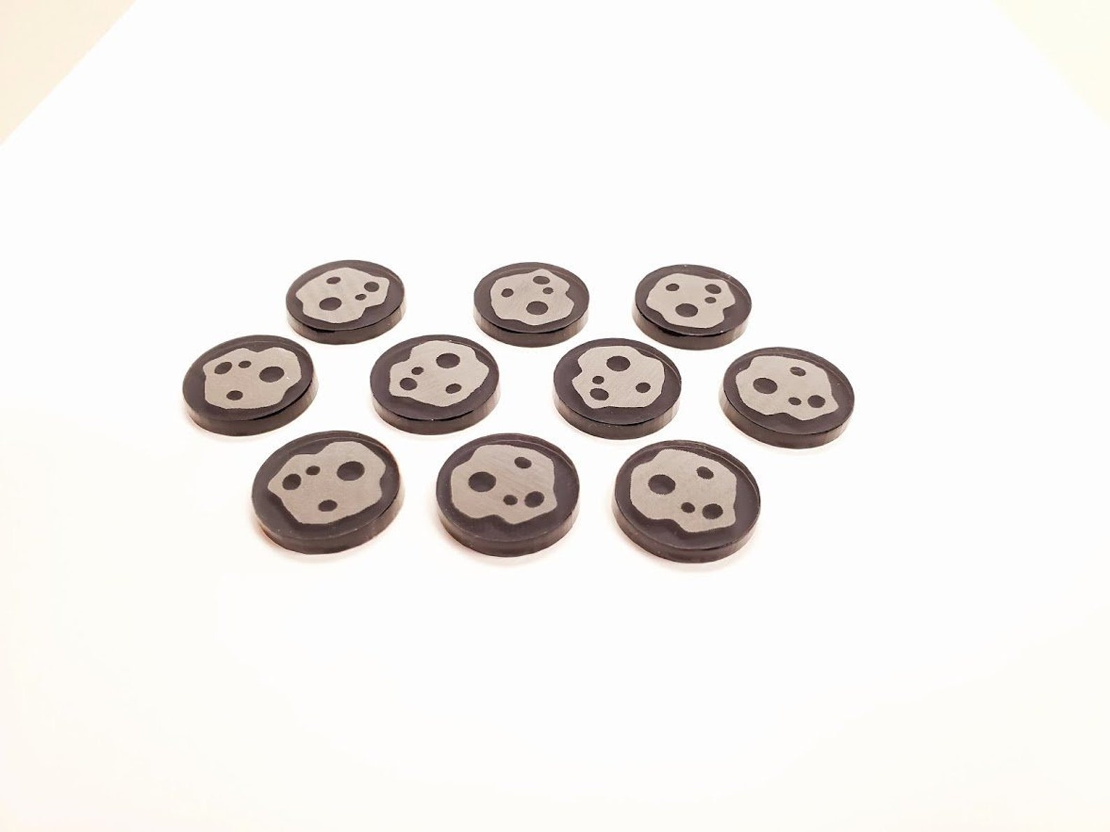 Booster Pack Acrylic Asteroid Resource Tokens set of 10 - Etsy