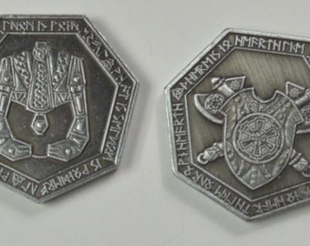Dwarven Gold Coins (set of 10) - Etsy