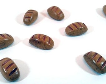 Red Gems Acrylic set of 10 - Etsy