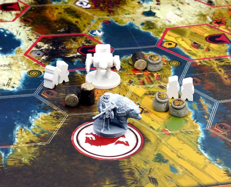 Scythe™ Compatible Deluxe Token Bundle set of 80 - Etsy