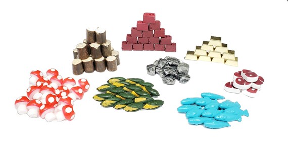 Stone Age™ Compatible Deluxe Token Bundle V2 set of 109 - Etsy