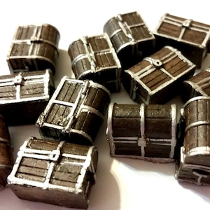 Treasure Chest Tokens (set of 10) - Etsy