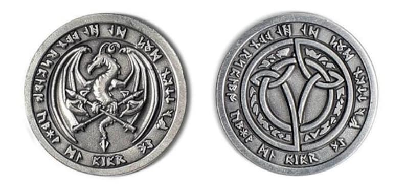 Fire Silver Coins set of 10 - Etsy