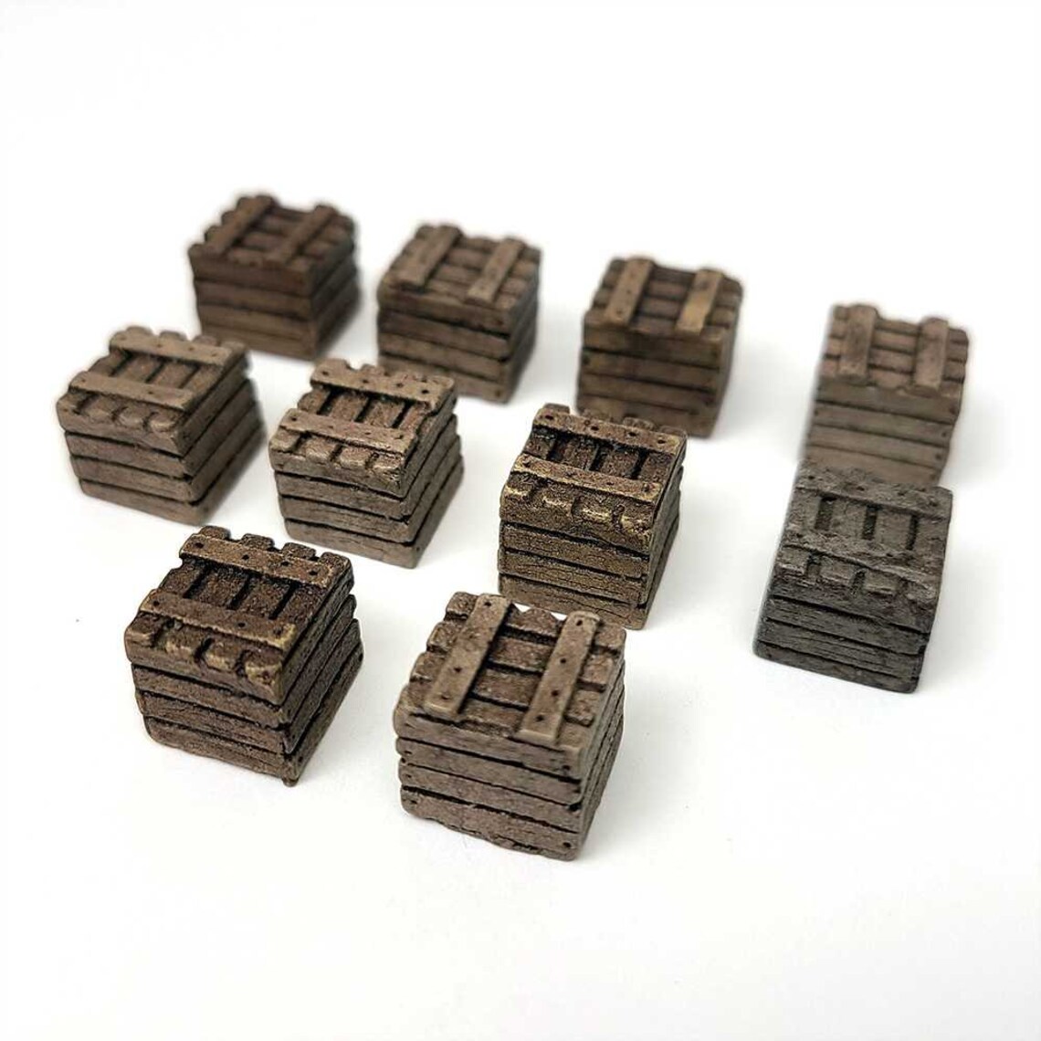 Crate Tokens set of 10 - Etsy