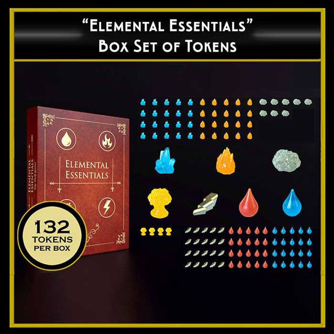 Elemental Essentials Token Book (set of 132) - Etsy