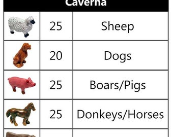 Animal Tokens - Etsy