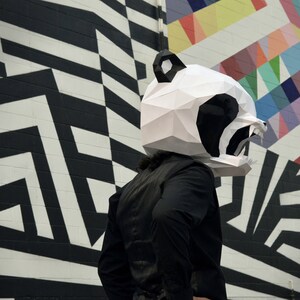 DIY Panda Paper Mask - Etsy