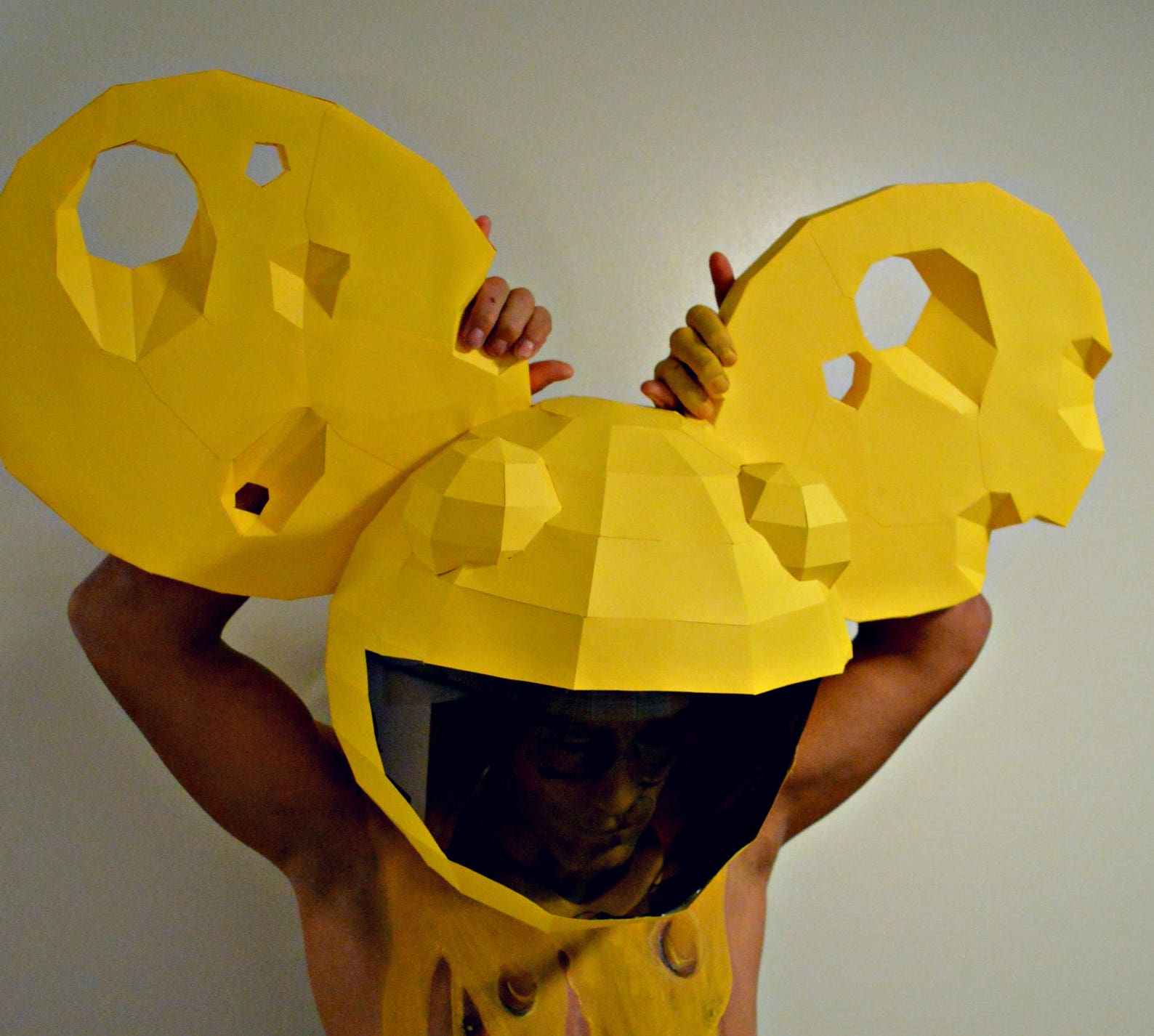 Deadmouse deadmau5 Replica Paper Mask - Etsy